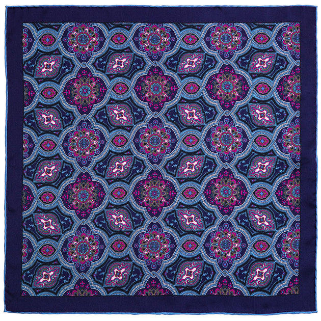 Silk Paisley Pocket Squares – Rampley and Co