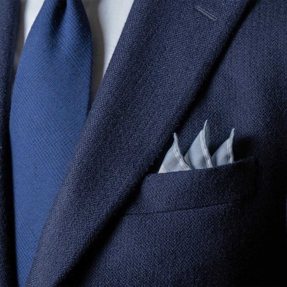 Palampore, Aqua Pocket Square – Rampley and Co