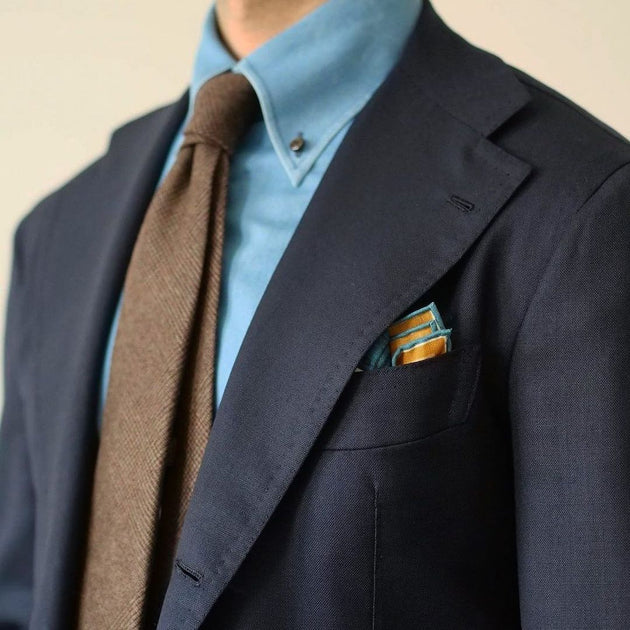 The Difference Between a Tipped and Untipped Tie – Rampley and Co
