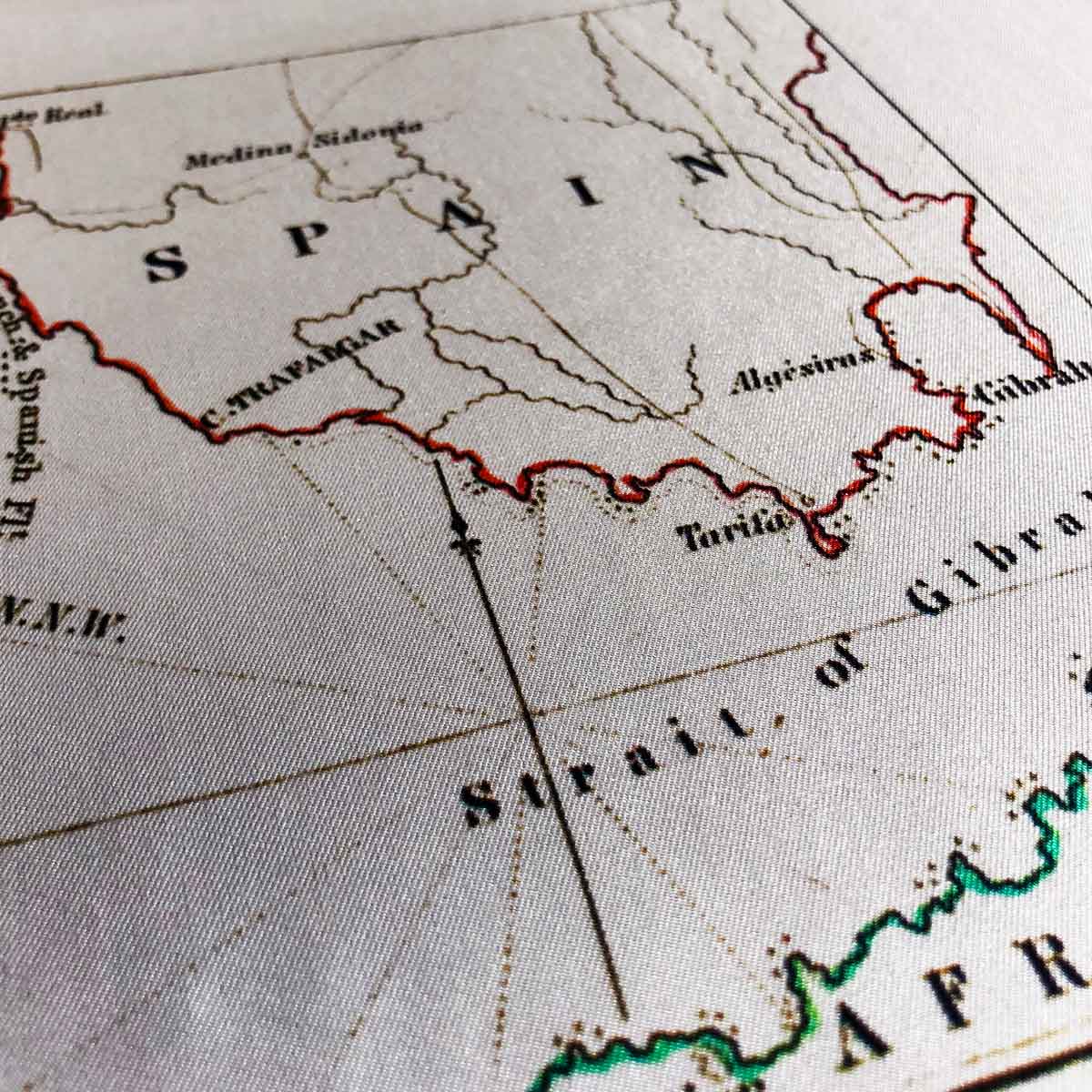 Battle Of Trafalgar Map
