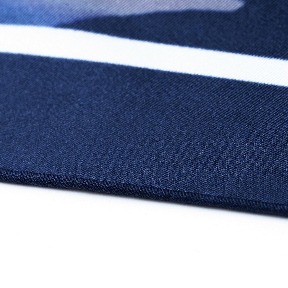 Blue Cyanotype Silk Pocket Square – Rampley and Co