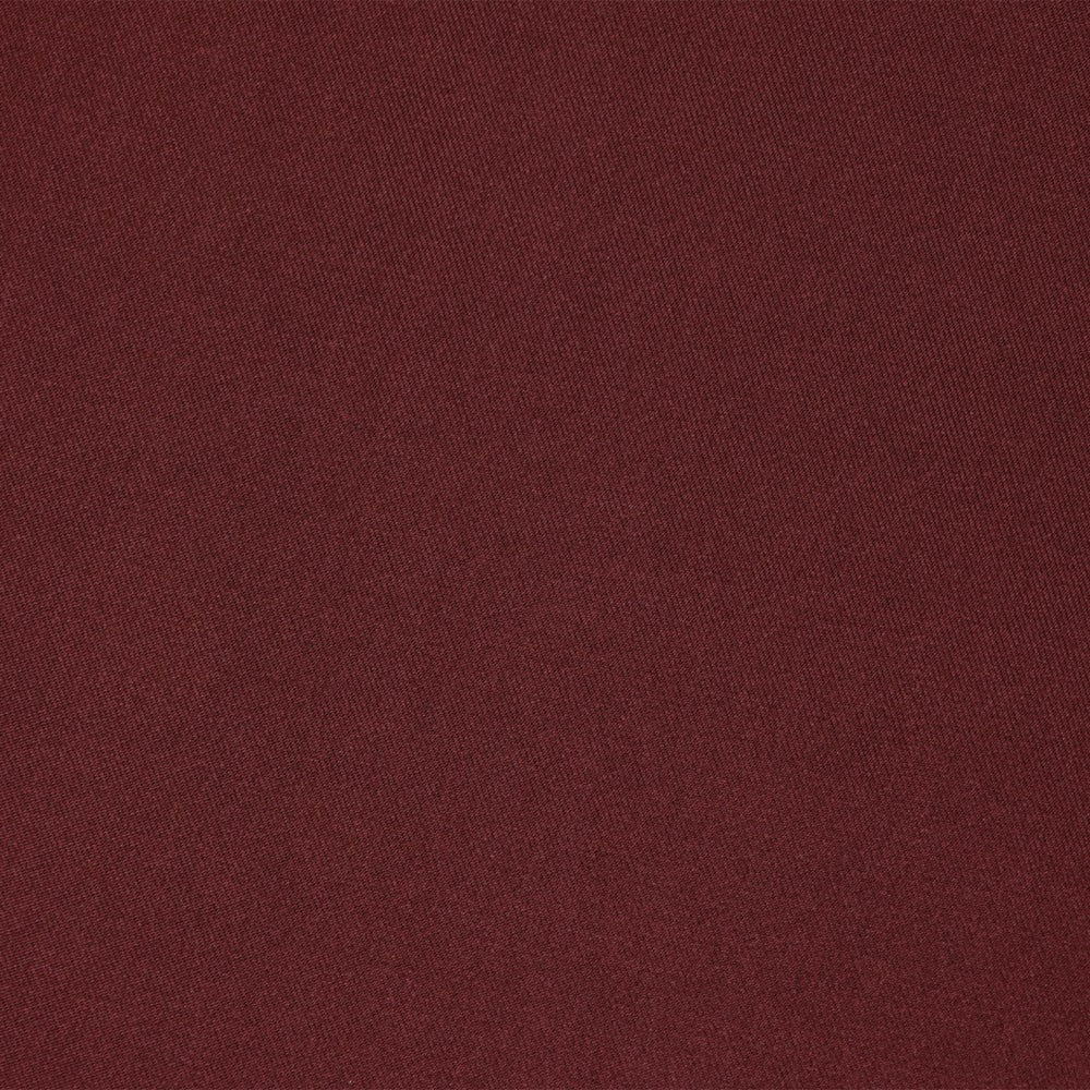 Burgundy & Light Grey Contrast-Trim Silk Pocket Square – Rampley and Co