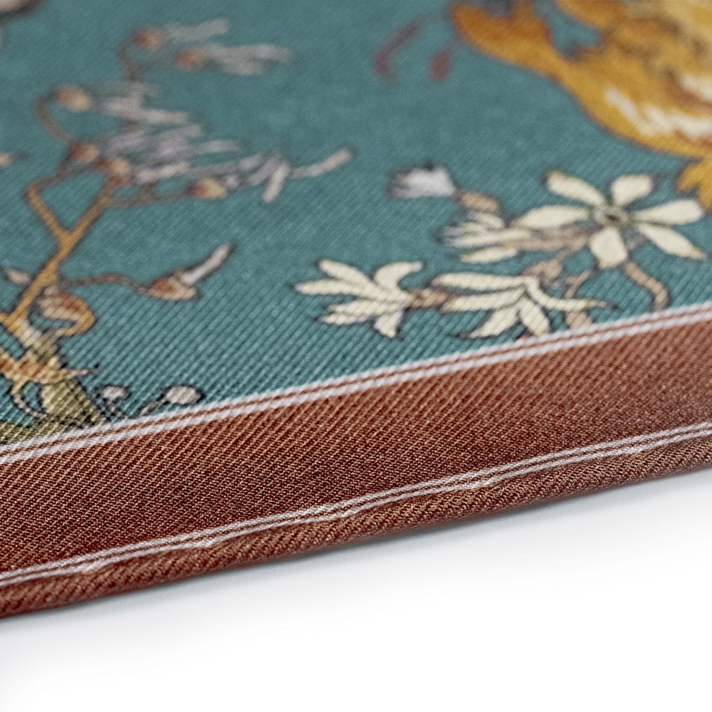 Jannah, Teal Pocket Square – Rampley and Co