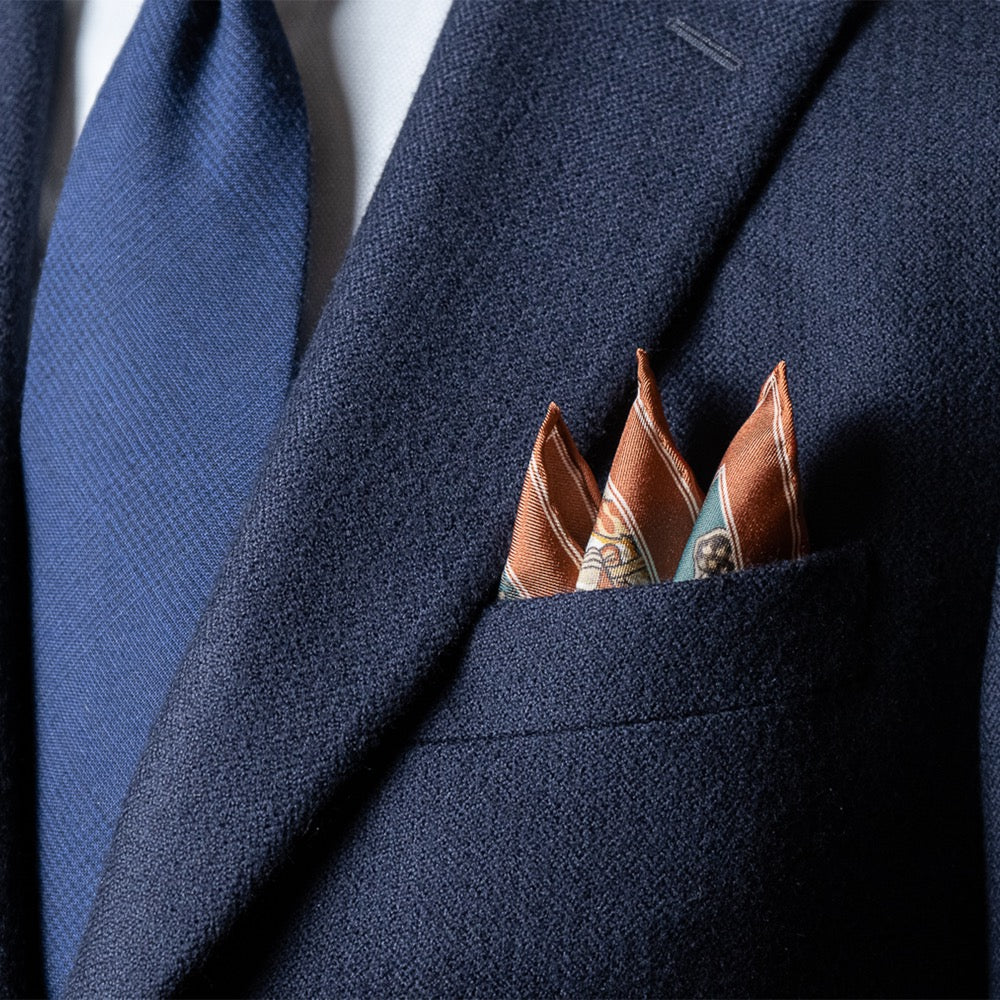 Jannah, Teal Pocket Square – Rampley and Co