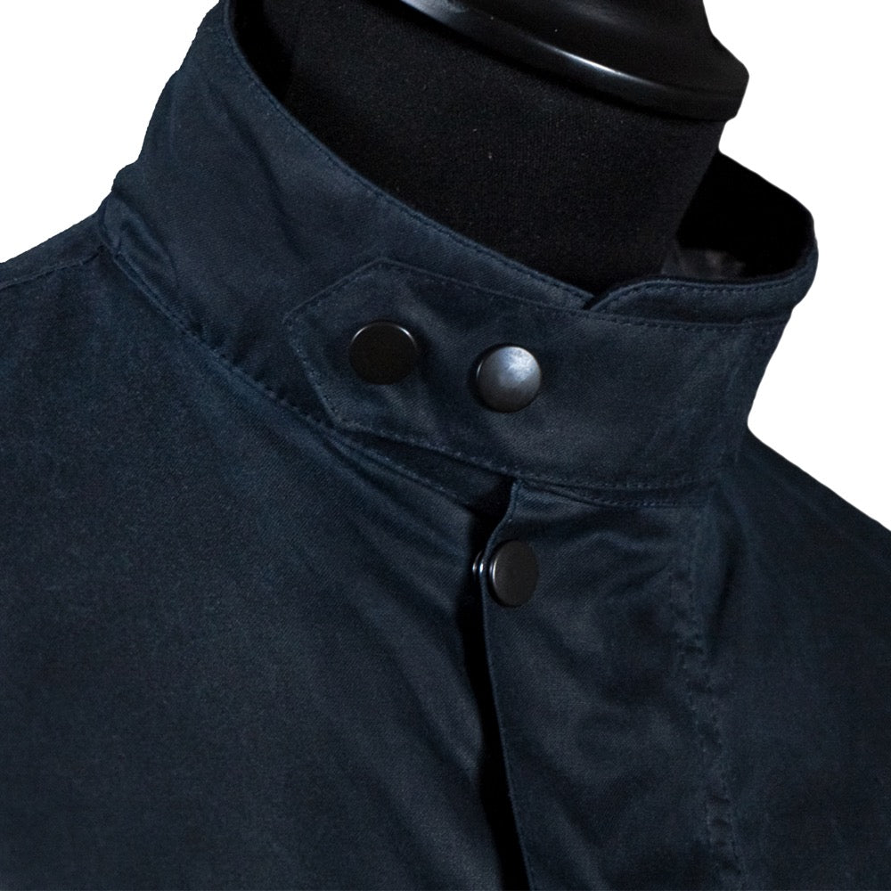 The Holbrook - Navy Wax Jacket – Rampley and Co