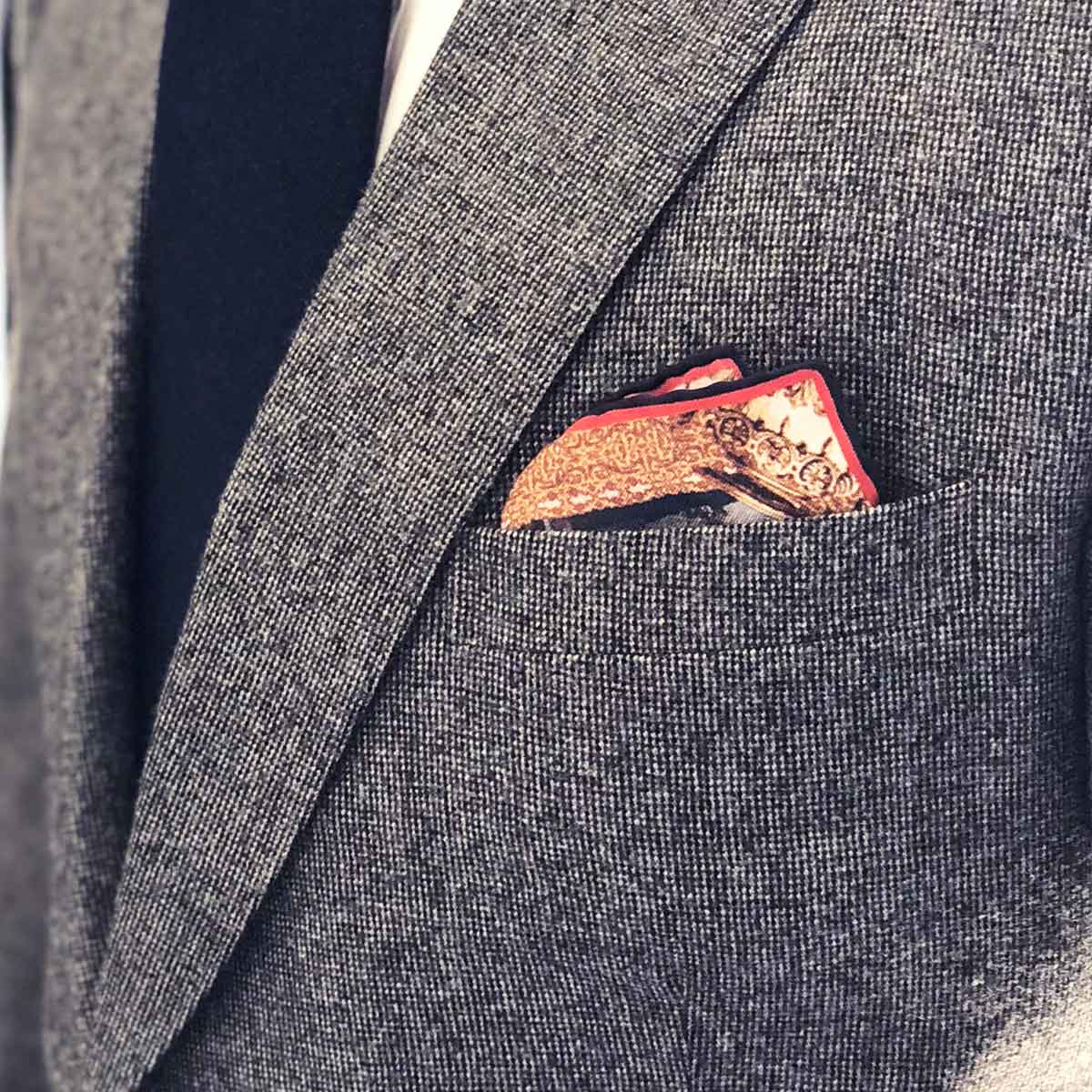 The Death of Major Peirson Pocket Square – Rampley and Co
